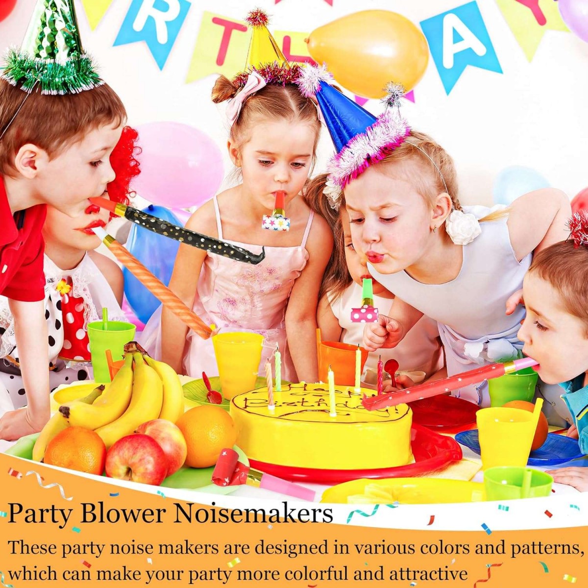 Party Blowers – Colorful Noisemakers for Kids – Perfect for Parties ...