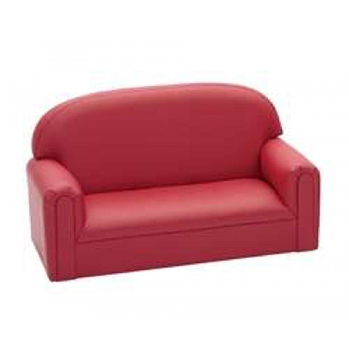 "Just Like Home" Toddler Vinyl Upholstery Red Sofa - The Craft Shop, Inc.