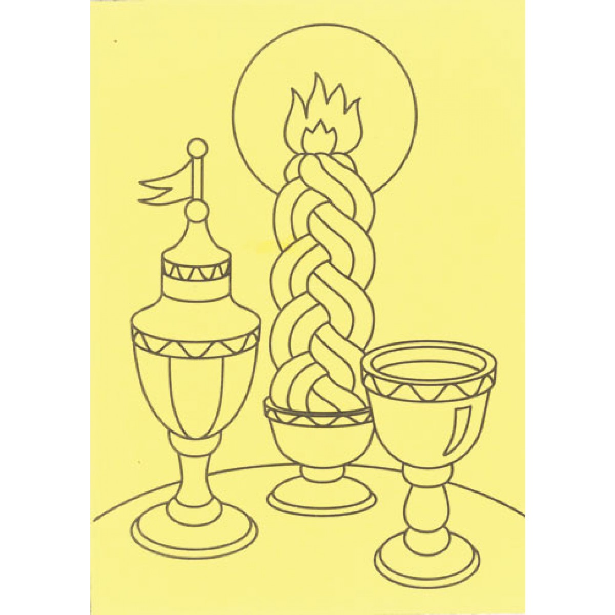 Havdala Sand Art Set - General Crafts - Judaica - The Craft Shop, Inc.