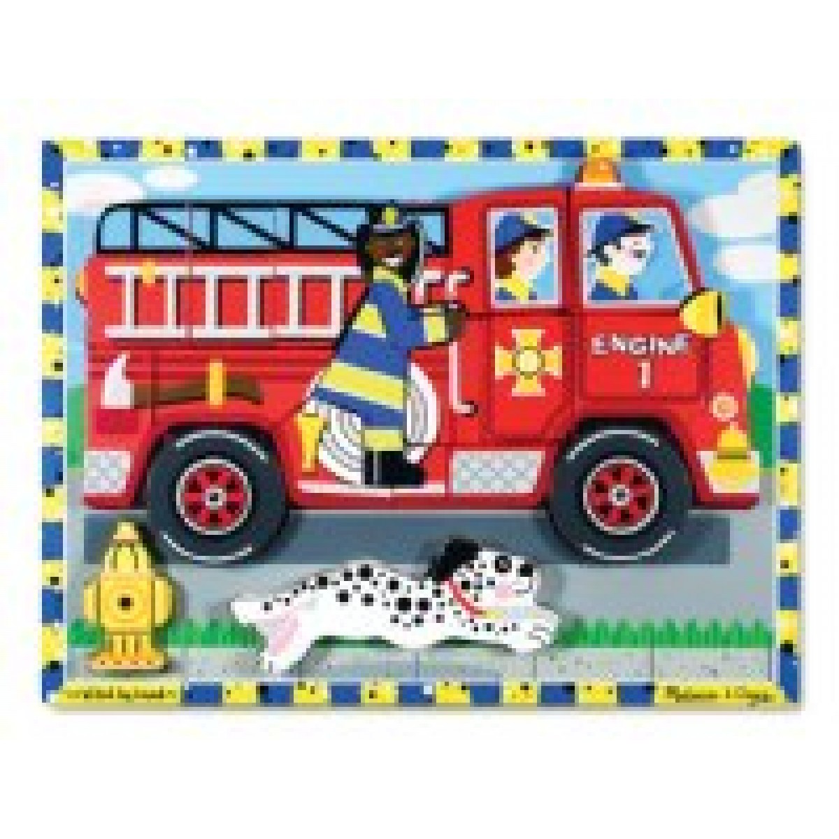 Chunky Puzzles- Fire Truck - Puzzles - Early Childhood - The Craft Shop ...