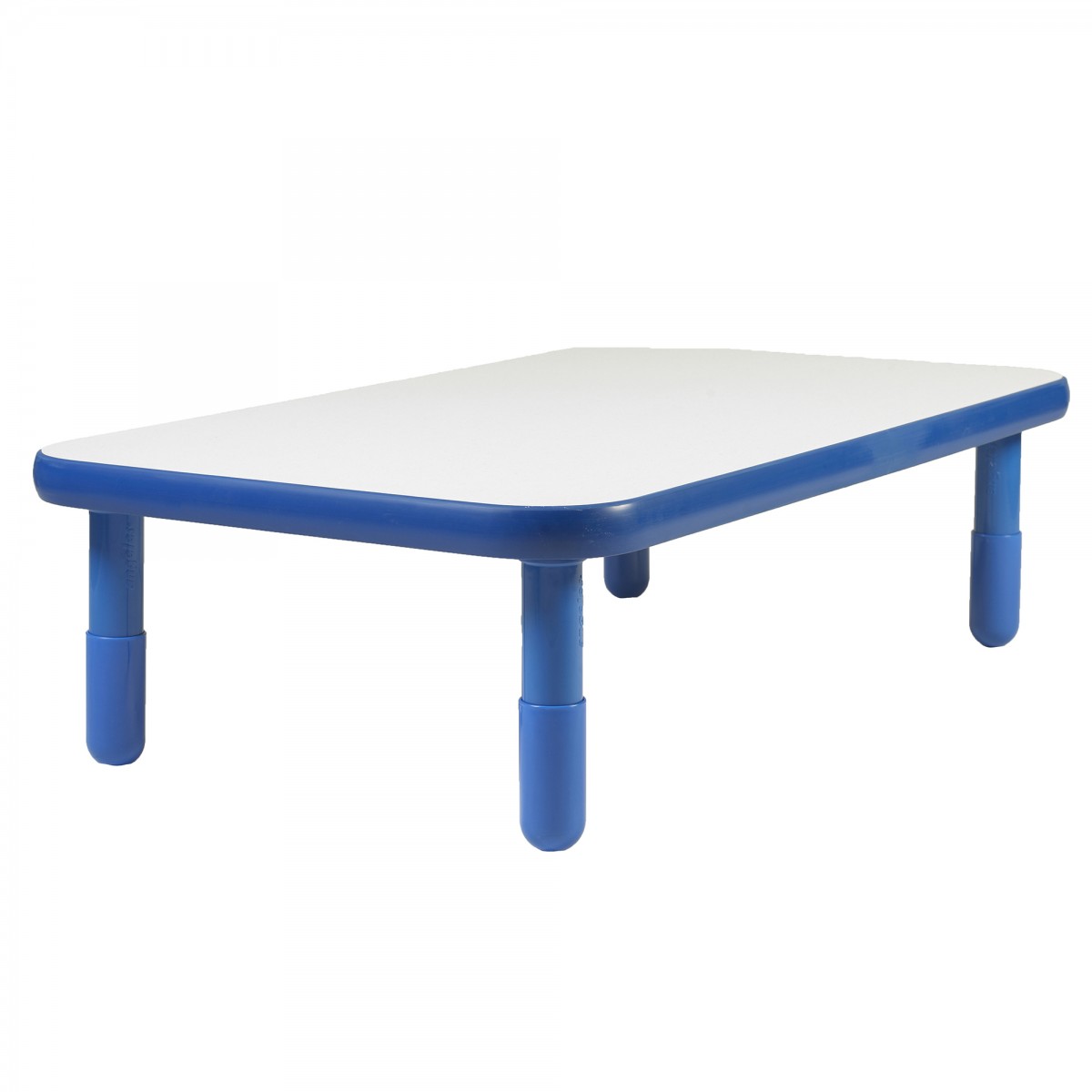 BASELINE® 48" x 30" Rectangular Table - Royal Blue with 14" Legs - Desk ...