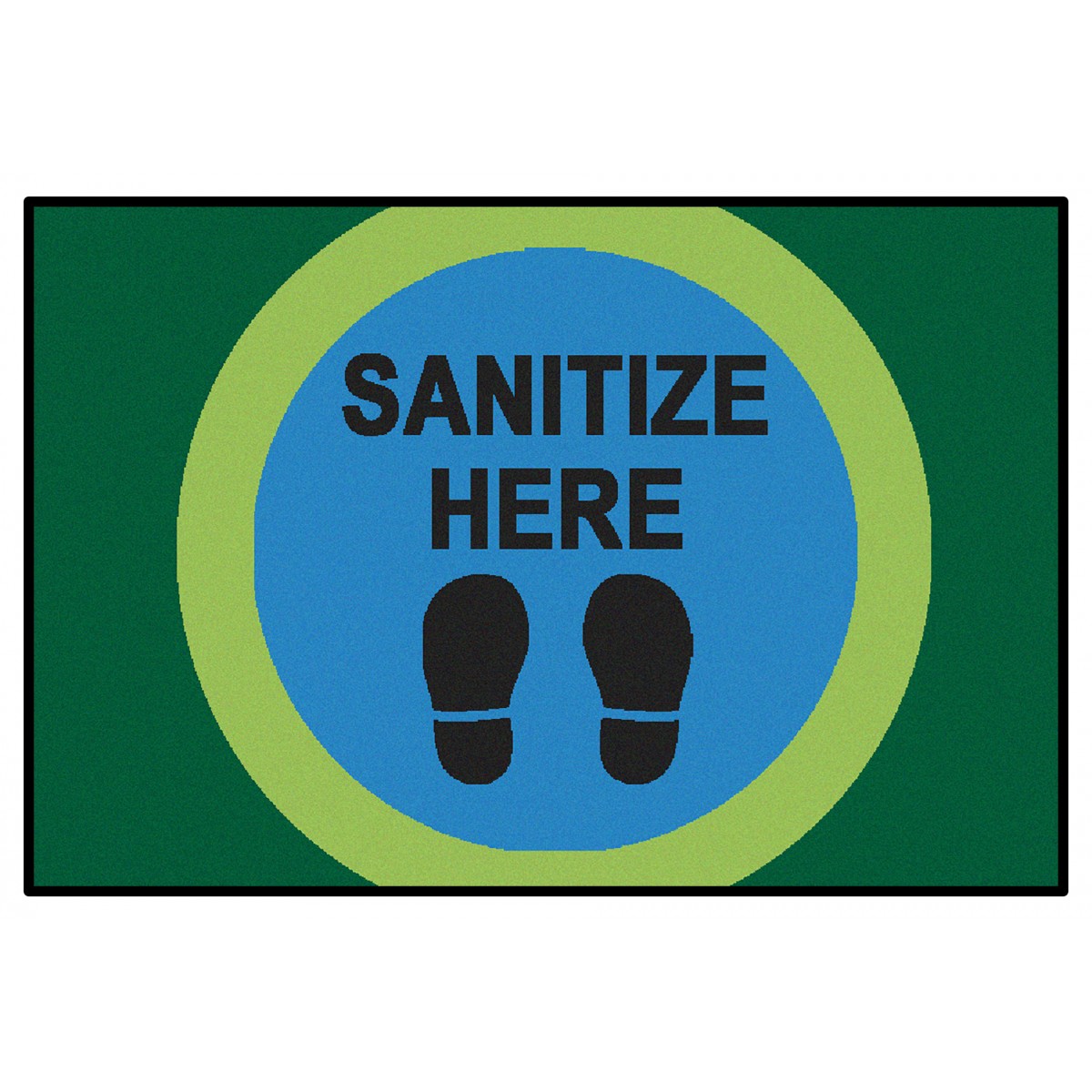 Sanitize Here Dot Mat, PRIMARY - The Craft Shop, Inc.