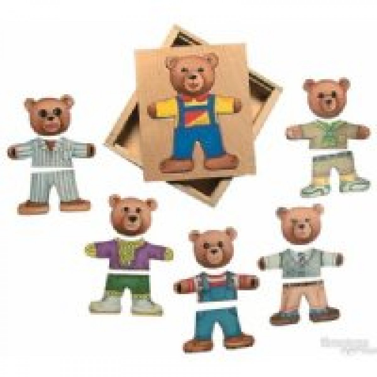 Moody Bear Puzzle - The Craft Shop, Inc.