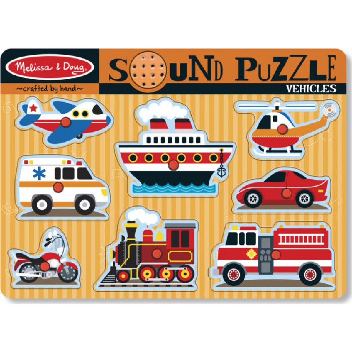 SOUND PUZZLE VEHICLES, Melissa & Doug, Melissa & Doug, 725 - The Craft ...