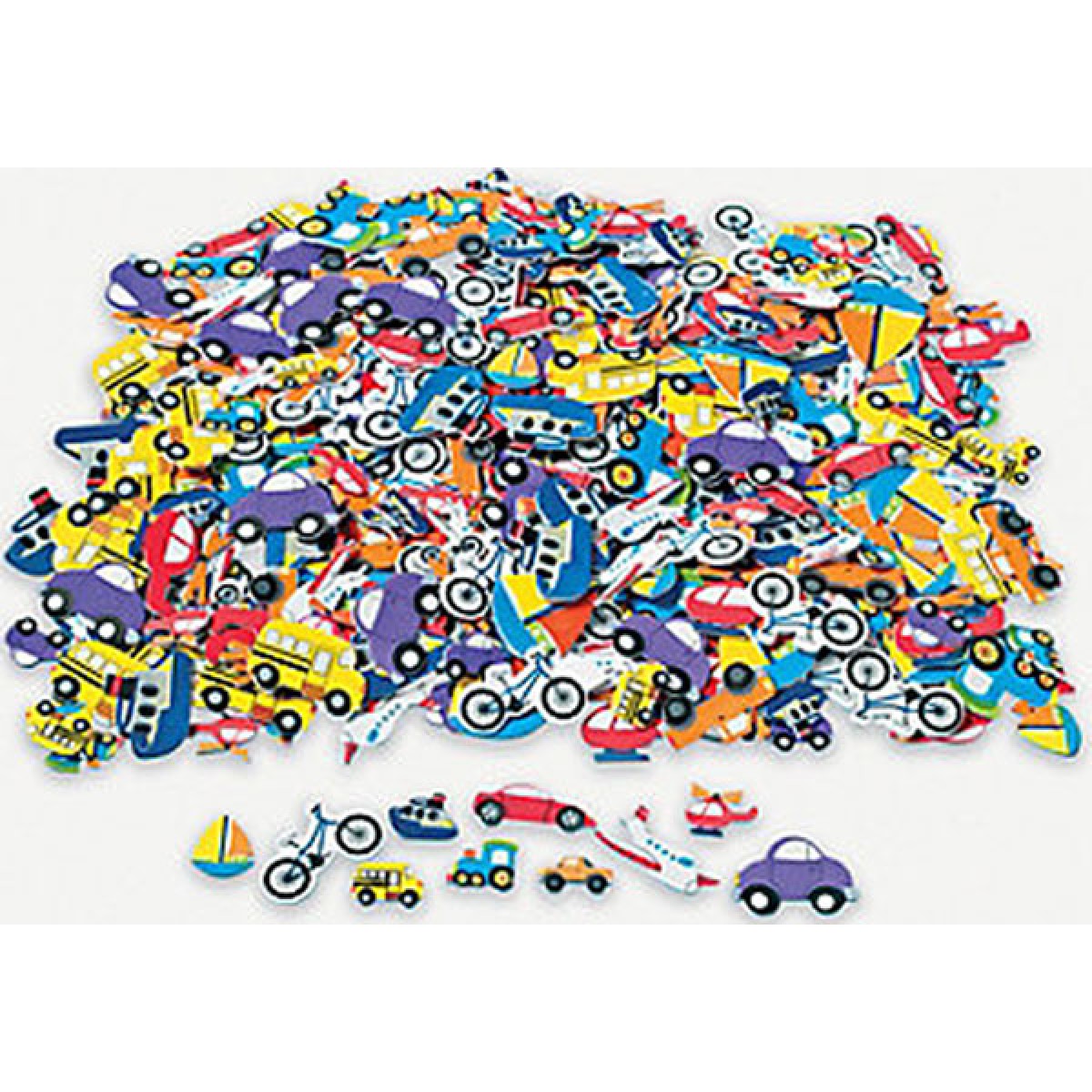 FUN EXPRESS, IN-57/2456, Transportation Sticky Foam Shapes - The Craft ...