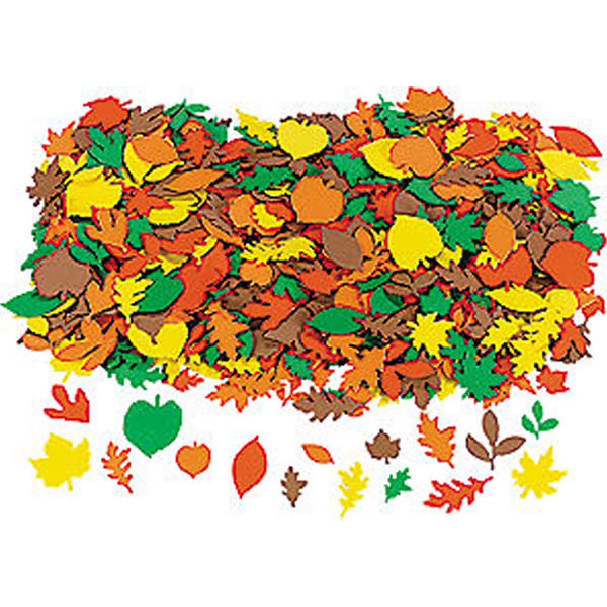 FUN EXPRESS, IN-57/2313, Fall Sticky Foam Shapes - The Craft Shop, Inc.