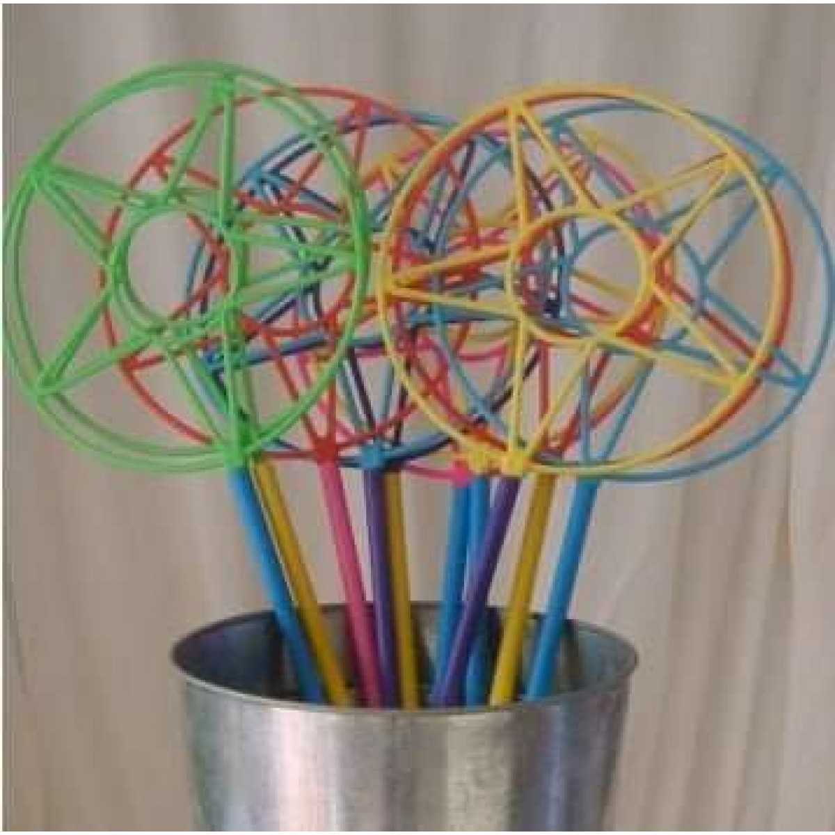 Giant Bubble Wands – 24-Inch Bubble Sticks, 12-Pack Assorted Colors for ...