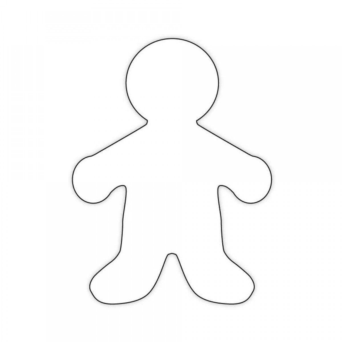 Kids Shapes Cutouts 6" – White Craft Shapes 25 Pack for Classroom ...