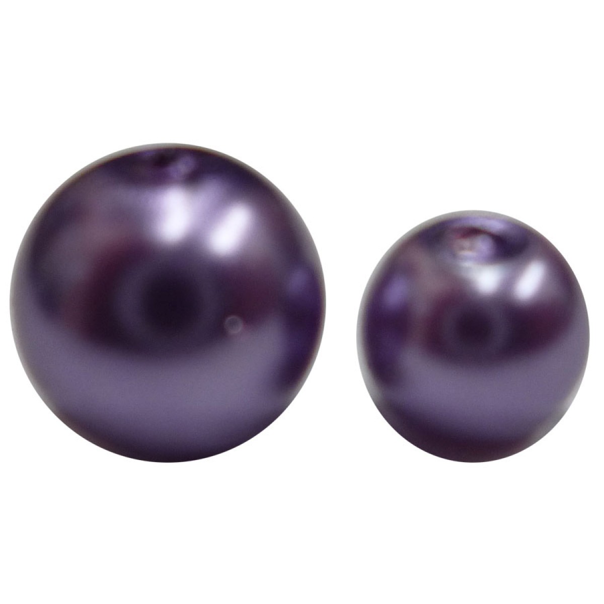 TCS-BEADS, 051121014305-25, PURPLE PEARLS - 6MM - The Craft Shop, Inc.