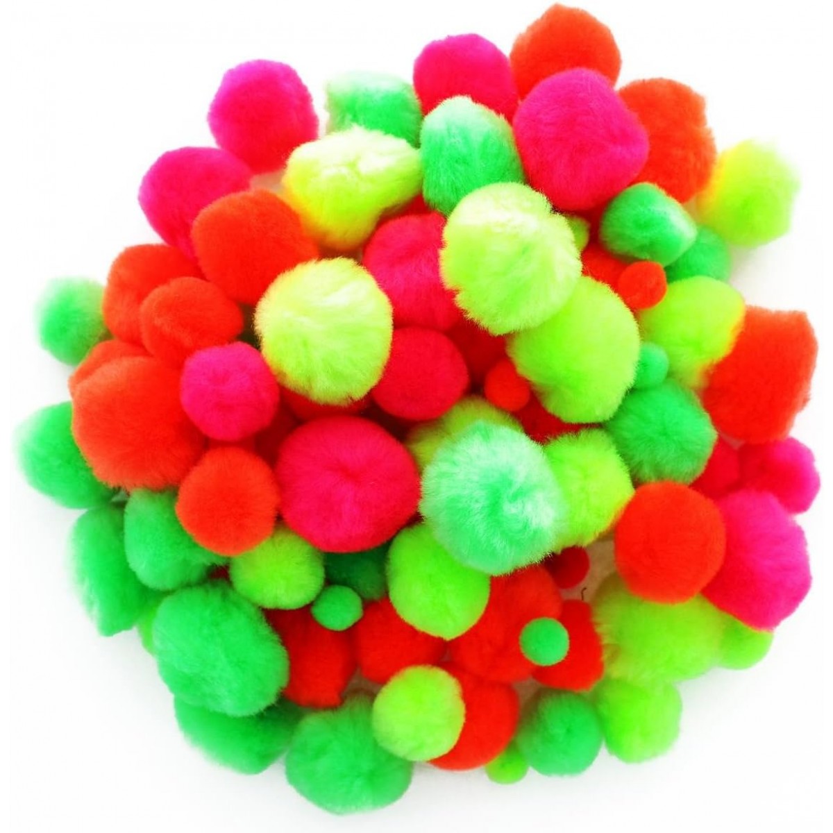 Neon Pom Poms - The Craft Shop, Inc.
