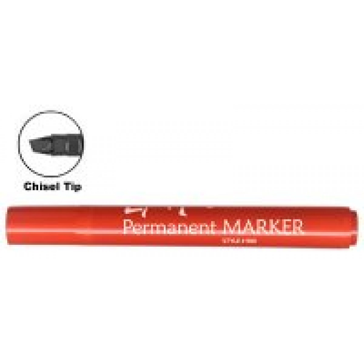 Liqu-mark Permanent Markers-Red - The Craft Shop, Inc.