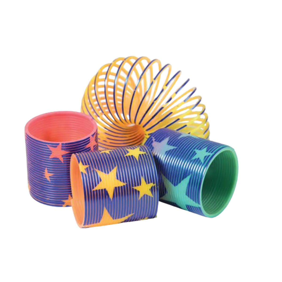 Star Springs, 12/Pk – Colorful Coil Spring Toys for Kids Crafts ...