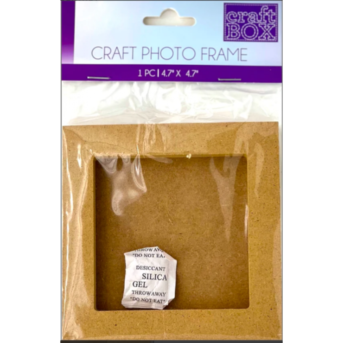 WOODEN FRAME BOX 4.7" X 4.7" - The Craft Shop, Inc.