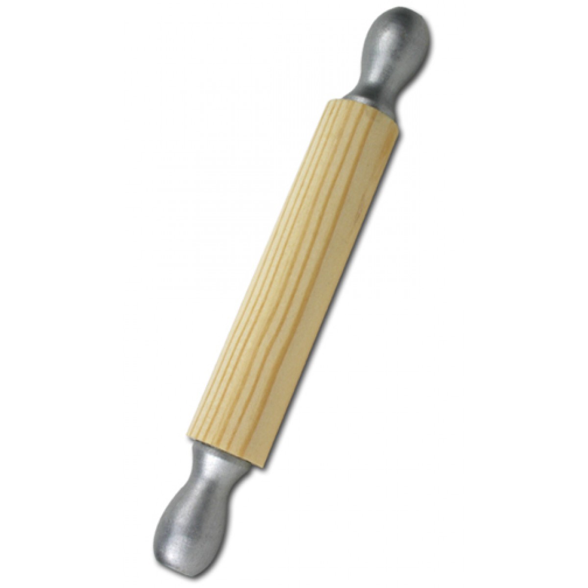 Rolling Pin with Silver Handles - The Craft Shop, Inc.