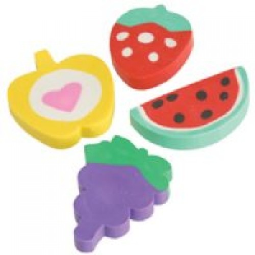 Fruit Erasers - The Craft Shop, Inc.