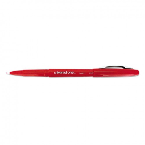 Red Pen 1 and 12pcs – Smooth Writing Felt Tip Pens - The Craft Shop, Inc.